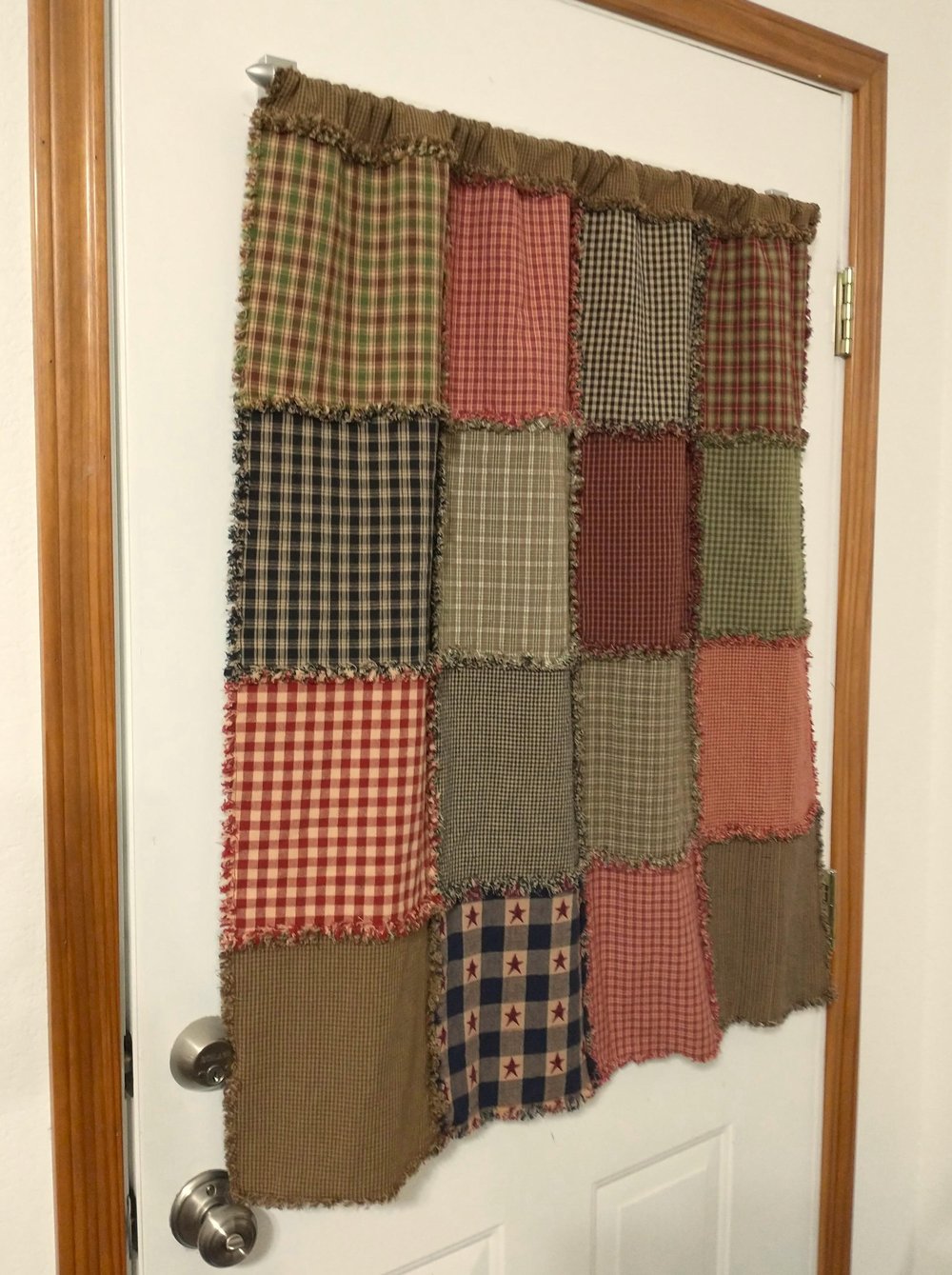 Floral Cottage Valance — Windmill Country Threads