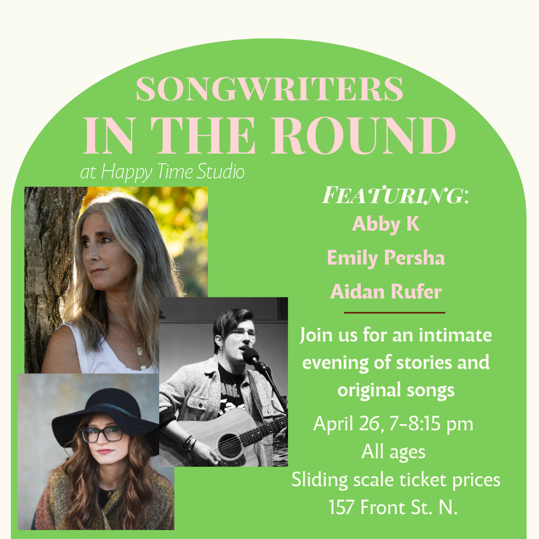 Songwriters In the Round — HAPPY TIME STUDIO - HAPPY TIME STUDIO ...