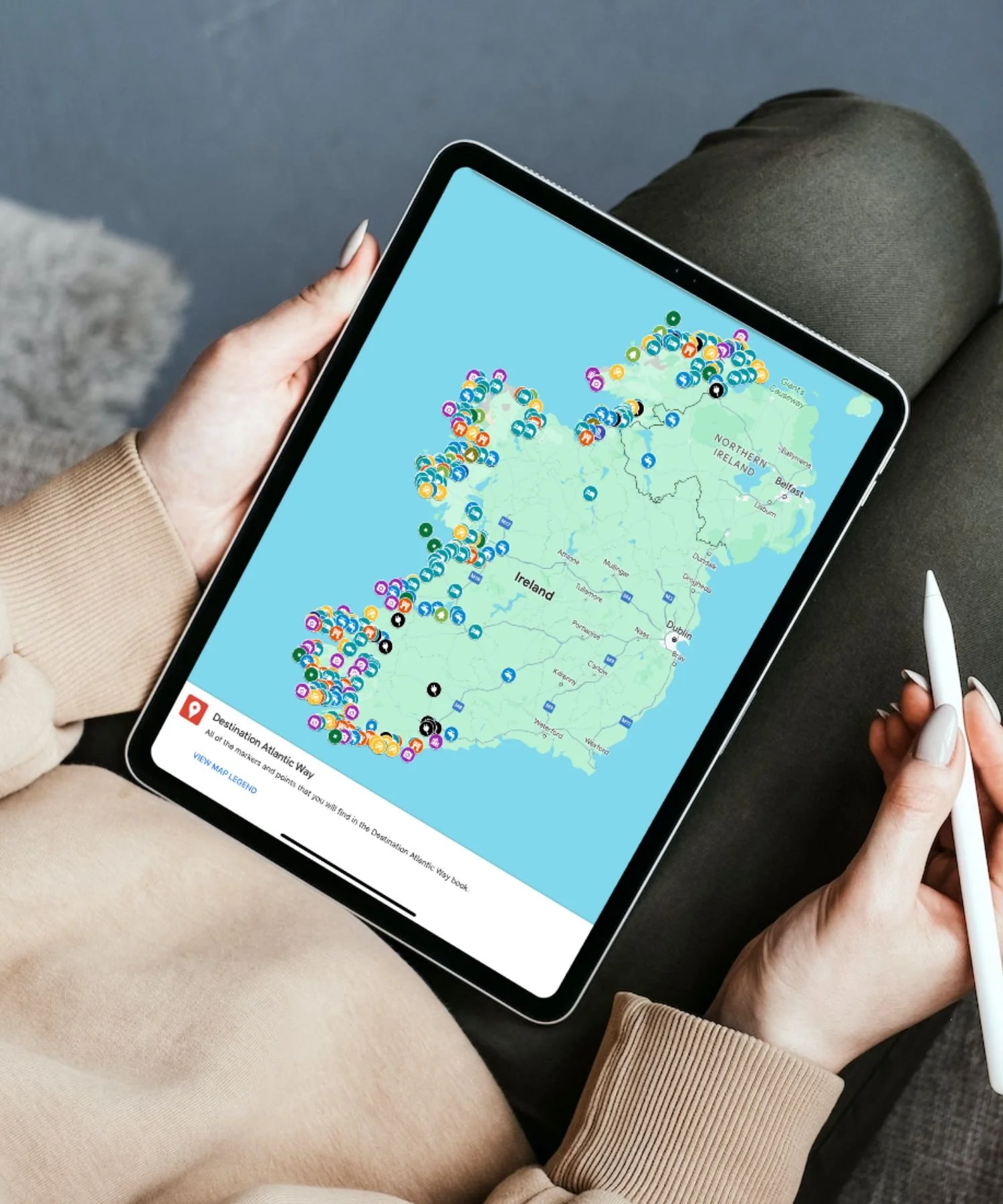 Wild Swimming Map: UK & Ireland — Destination Earth