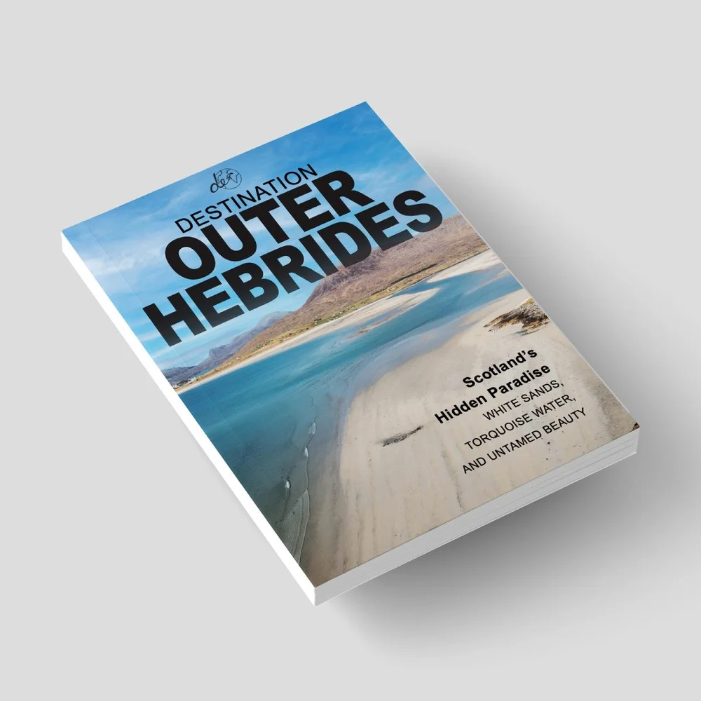 Outer Hebrides Road Trip Map - Detailed A1 Outer Hebrides Route Planner ...