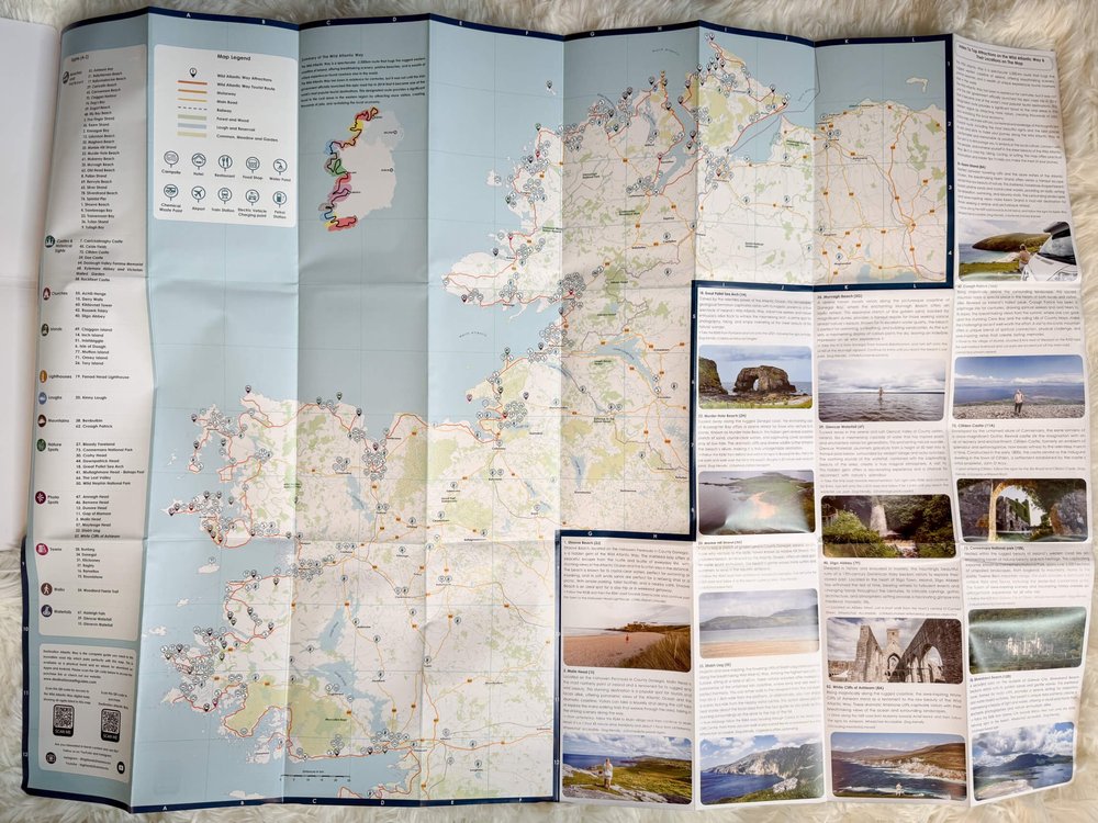 Outer Hebrides Road Trip Map - Detailed A1 Outer Hebrides Route Planner ...