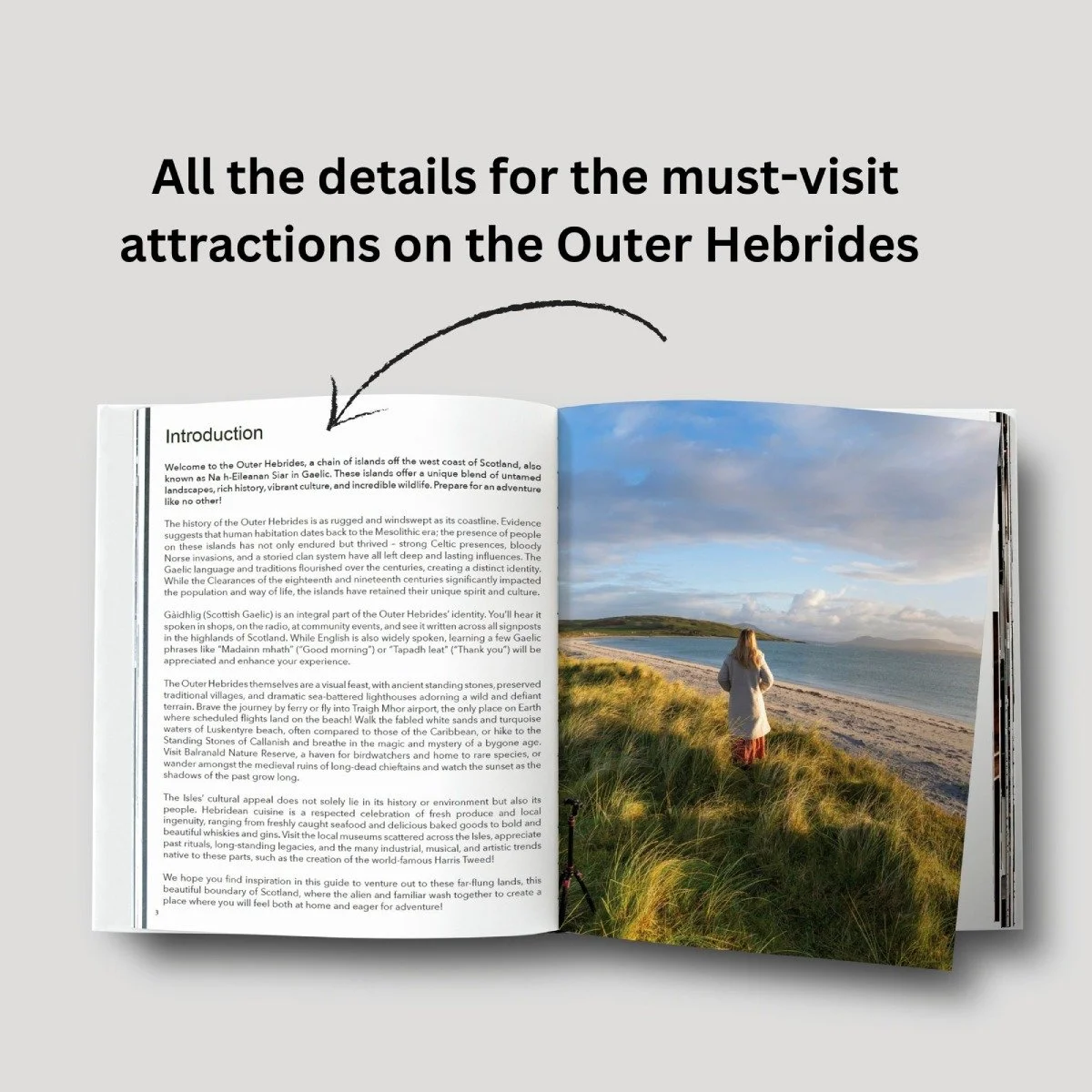 Outer Hebrides Road Trip Map - Detailed A1 Outer Hebrides Route Planner ...