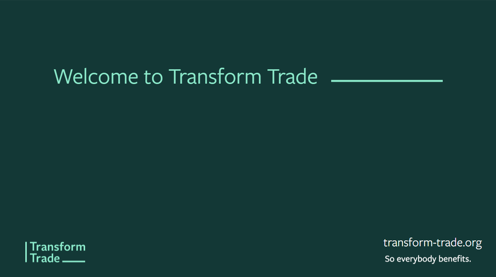 Community — Transform Trade