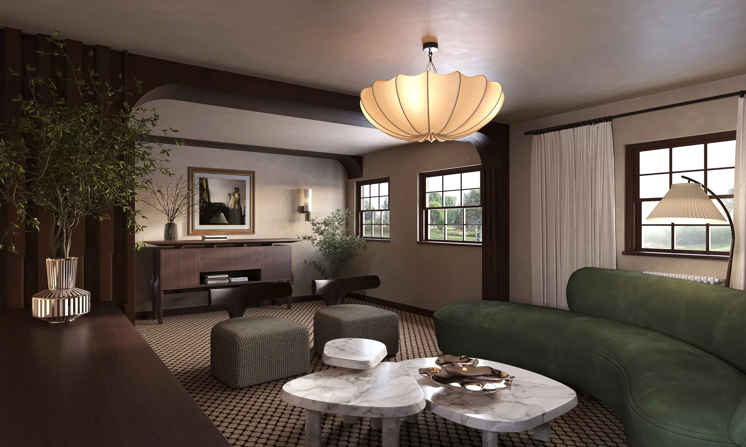 Pinterior Space | Interior Designer | Concept Board Interior Design