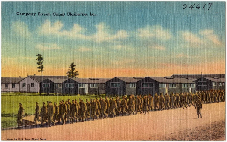 Camp Claiborne — 103rd Infantry (Cactus) Division in World War II
