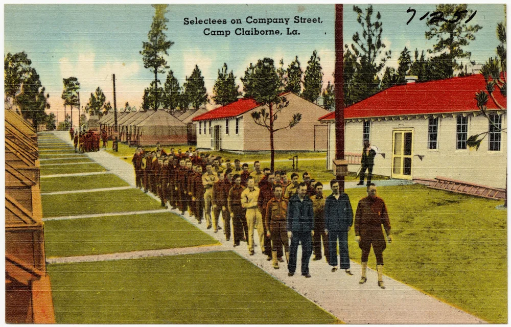 Camp Claiborne — 103rd Infantry (Cactus) Division in World War II
