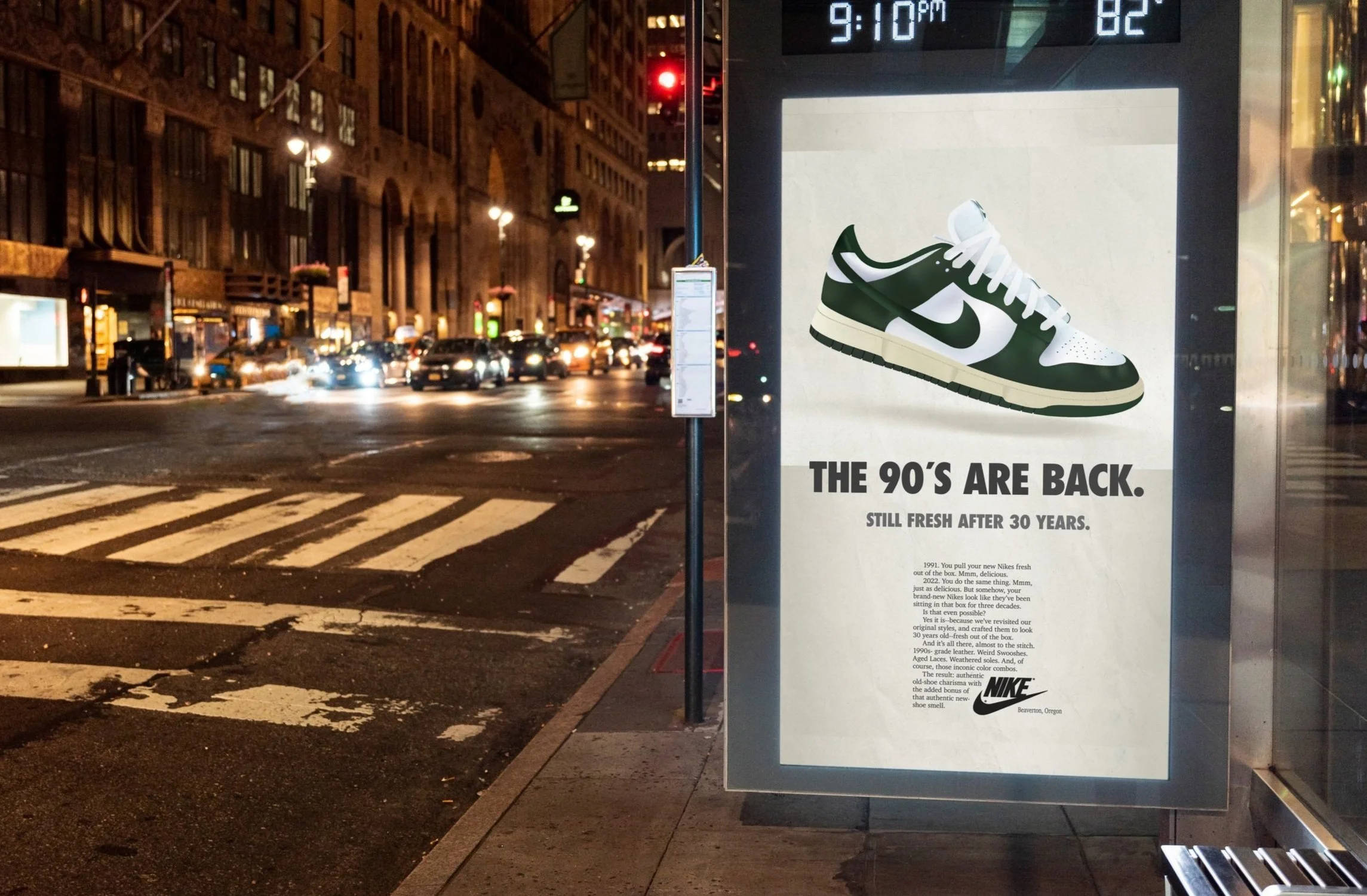 Nike Dunks Advertising Campaign Design — Caroline Vickers Graphic ...