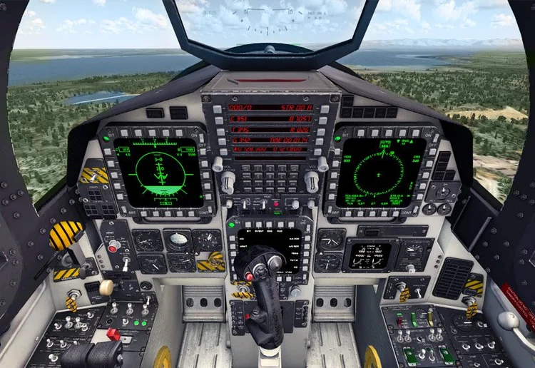 F-16 Simulated Displays-Driven Technologies, Inc. | Simulated Avionic ...