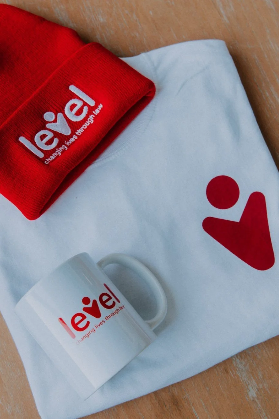 Level. Changing Lives Through Law