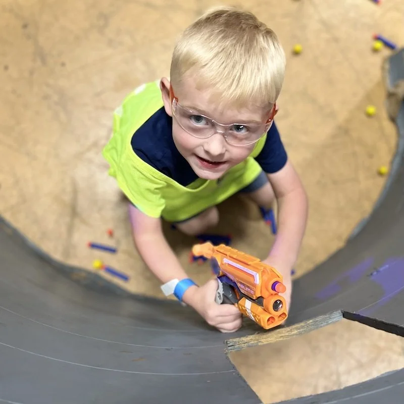 Kids Nerf Camps — The Battlefield Nerf Blaster Arena - Denton TX