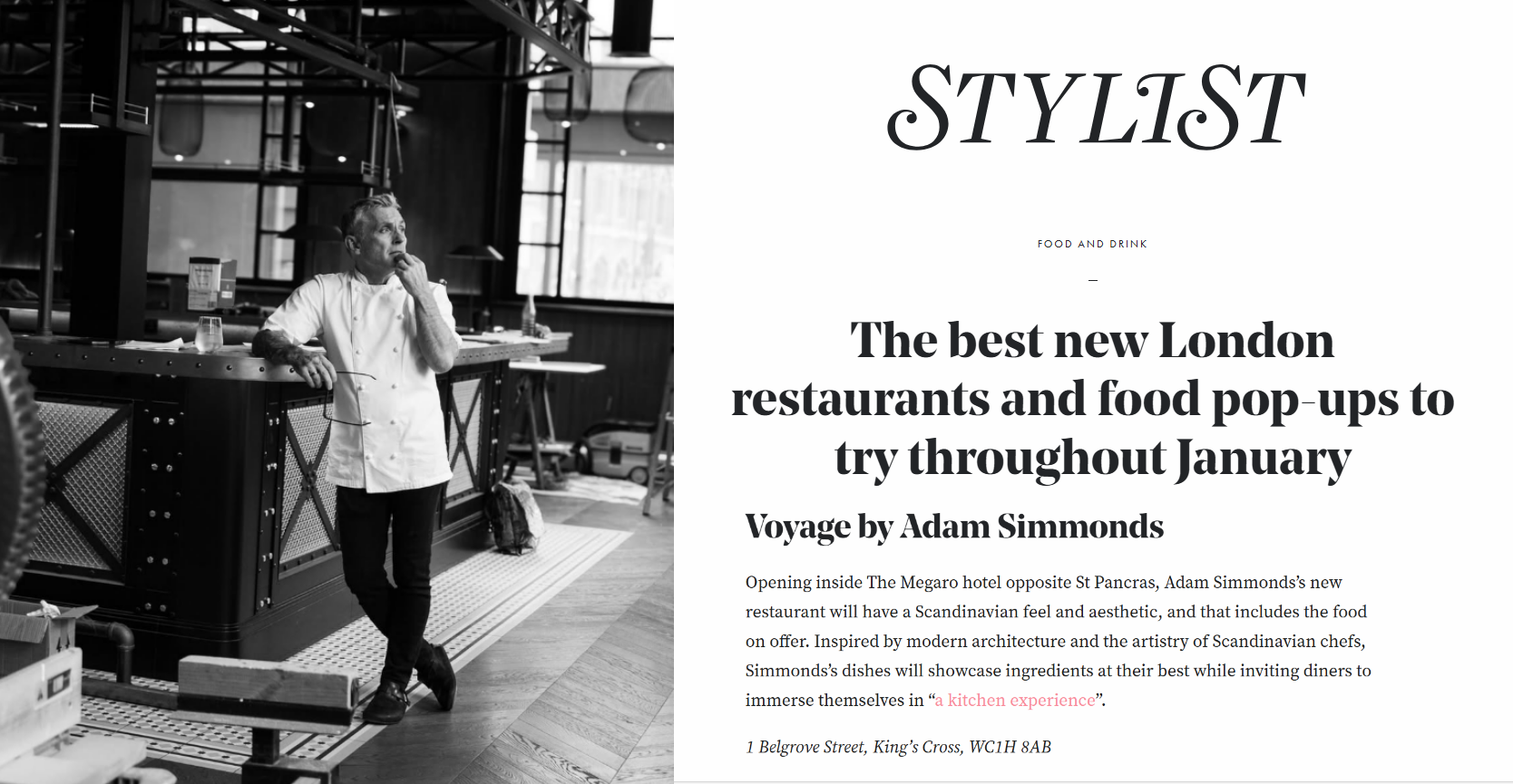 Voyage with Adam Simmonds — Adam Simmonds