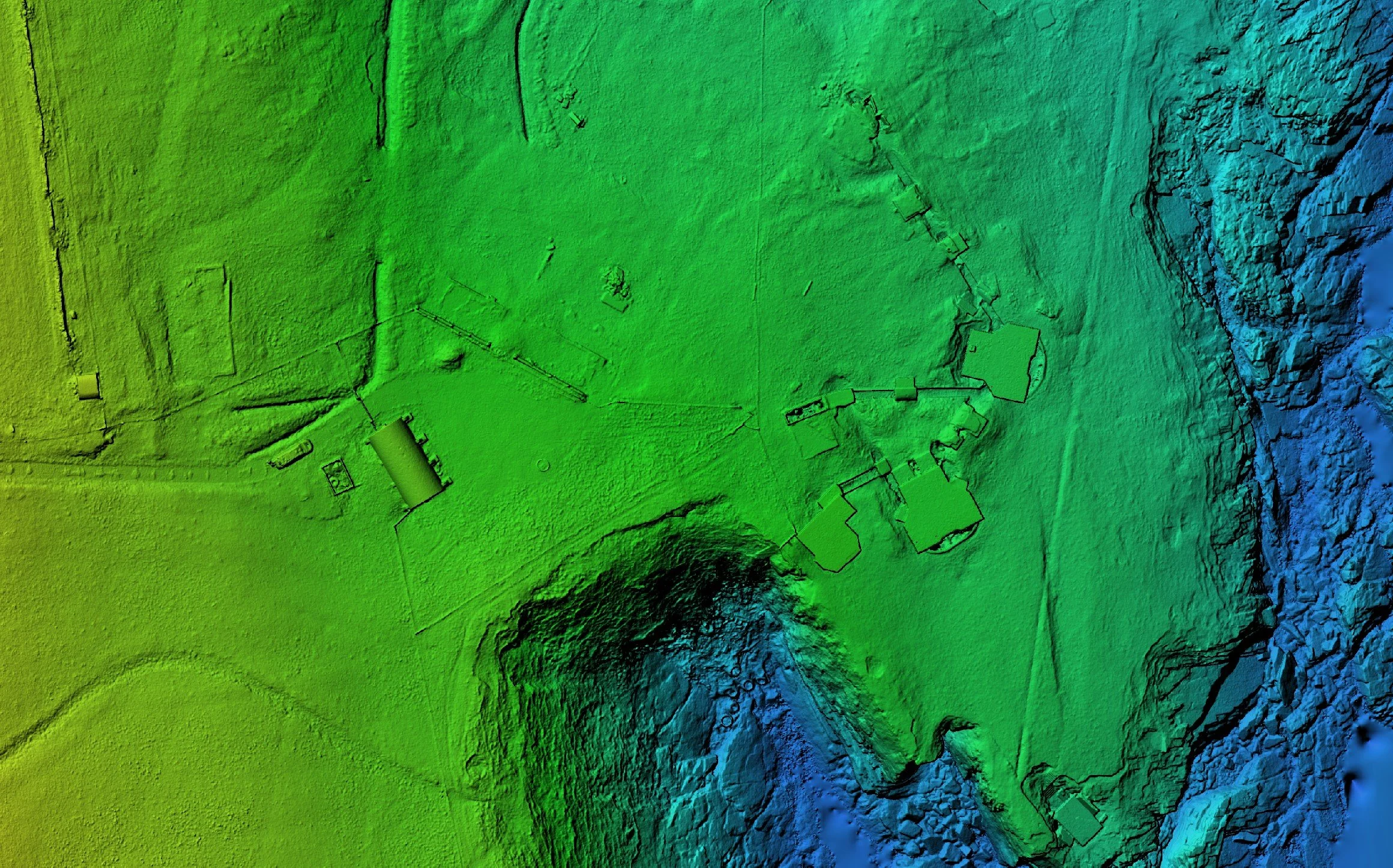 Topographical mapping of a WWII defence installation — Drone Pilot Scotland