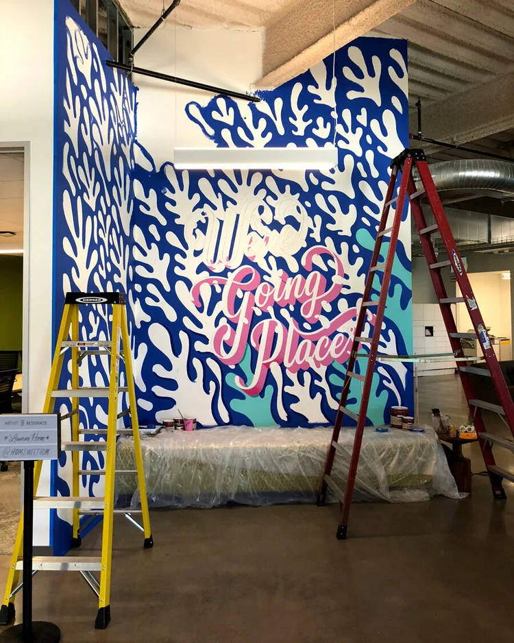 How to Transfer Your Mural Design to a Wall — Hom Sweet Hom