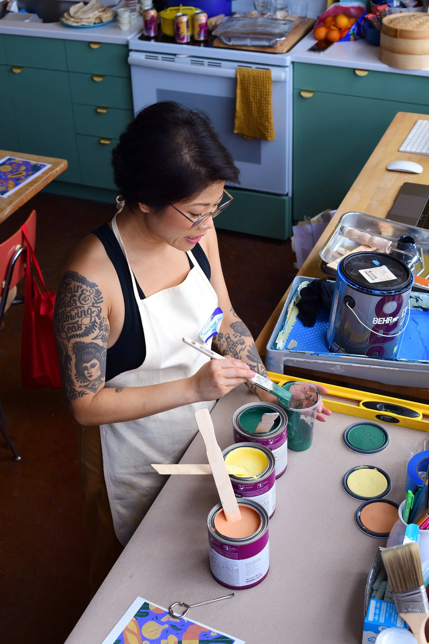 July In-Studio Mural Painting Workshop — Hom Sweet Hom