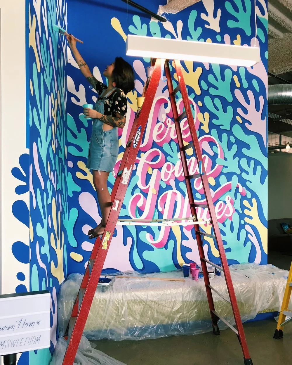 Googleplex Mural — Hom Sweet Hom