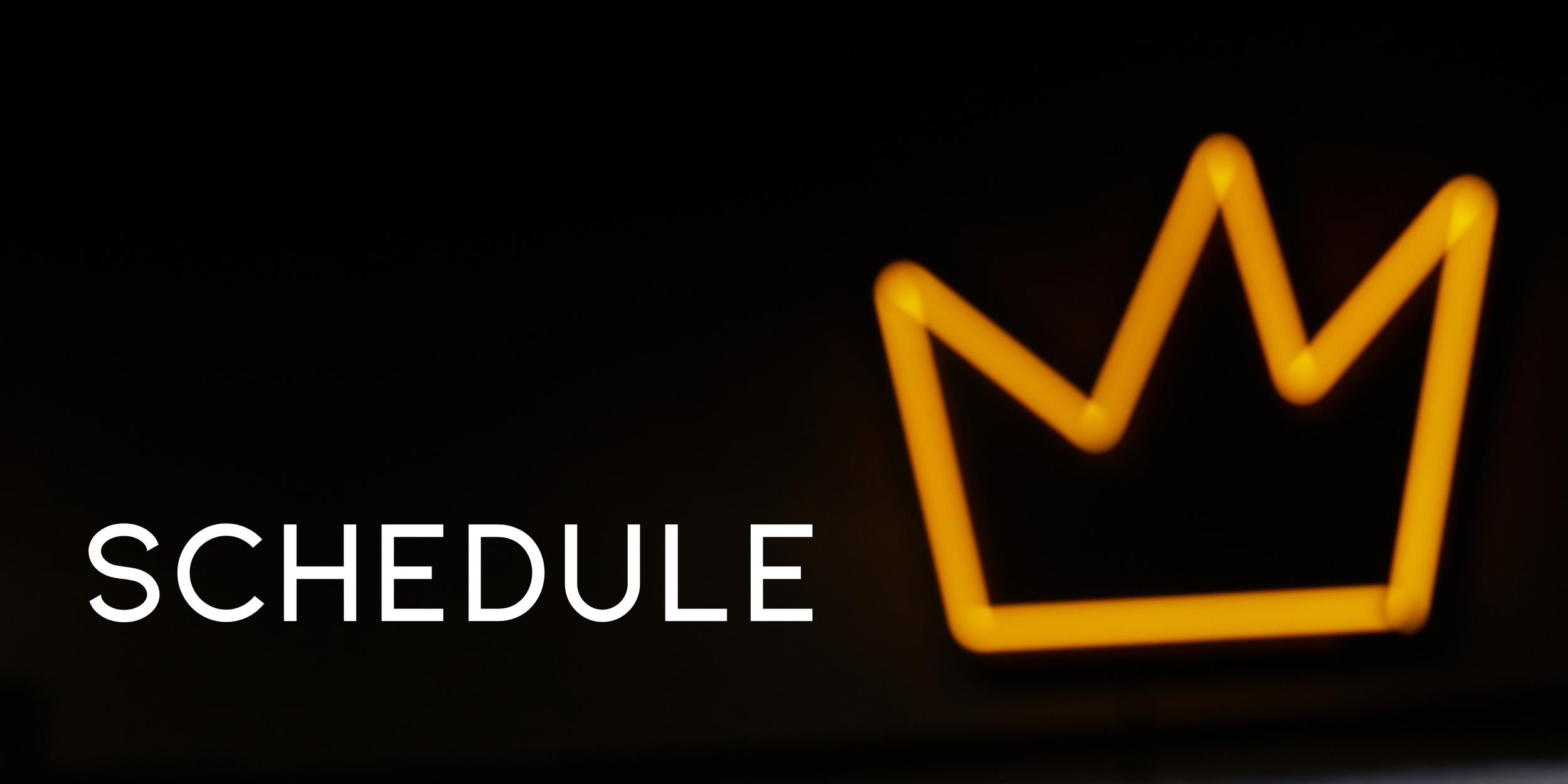 Crowned Schedule — CROWNED BOXING