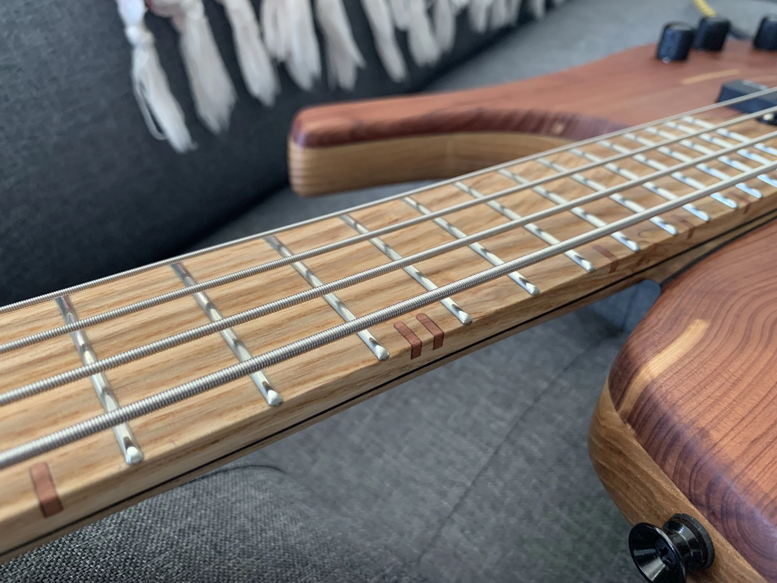 Pipe Dream Chopped 4 Bass Guitar — Pipe Dream Fretworks