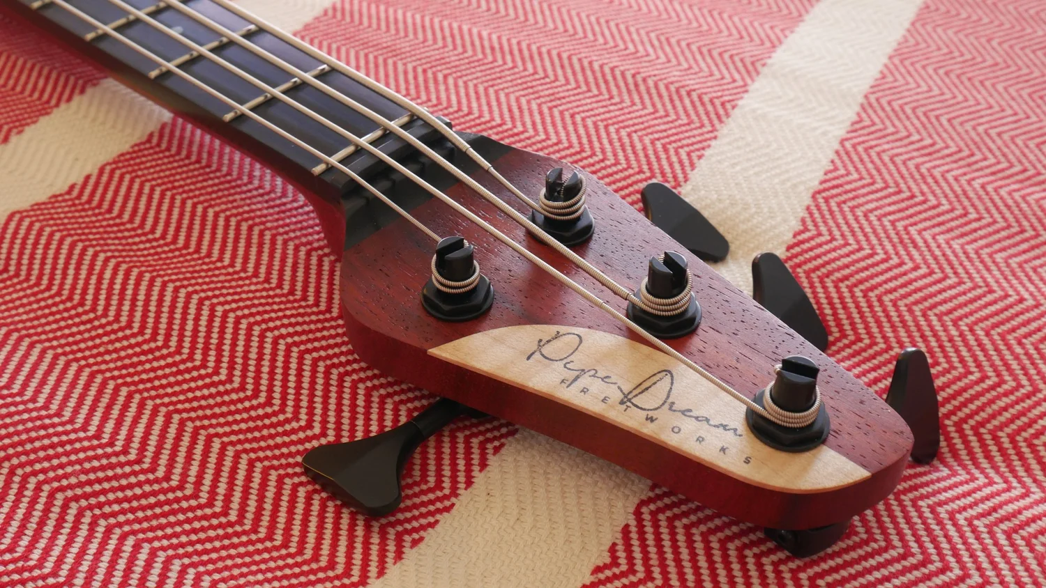 Pipe Dream Chopped 4 Bass Guitar — Pipe Dream Fretworks