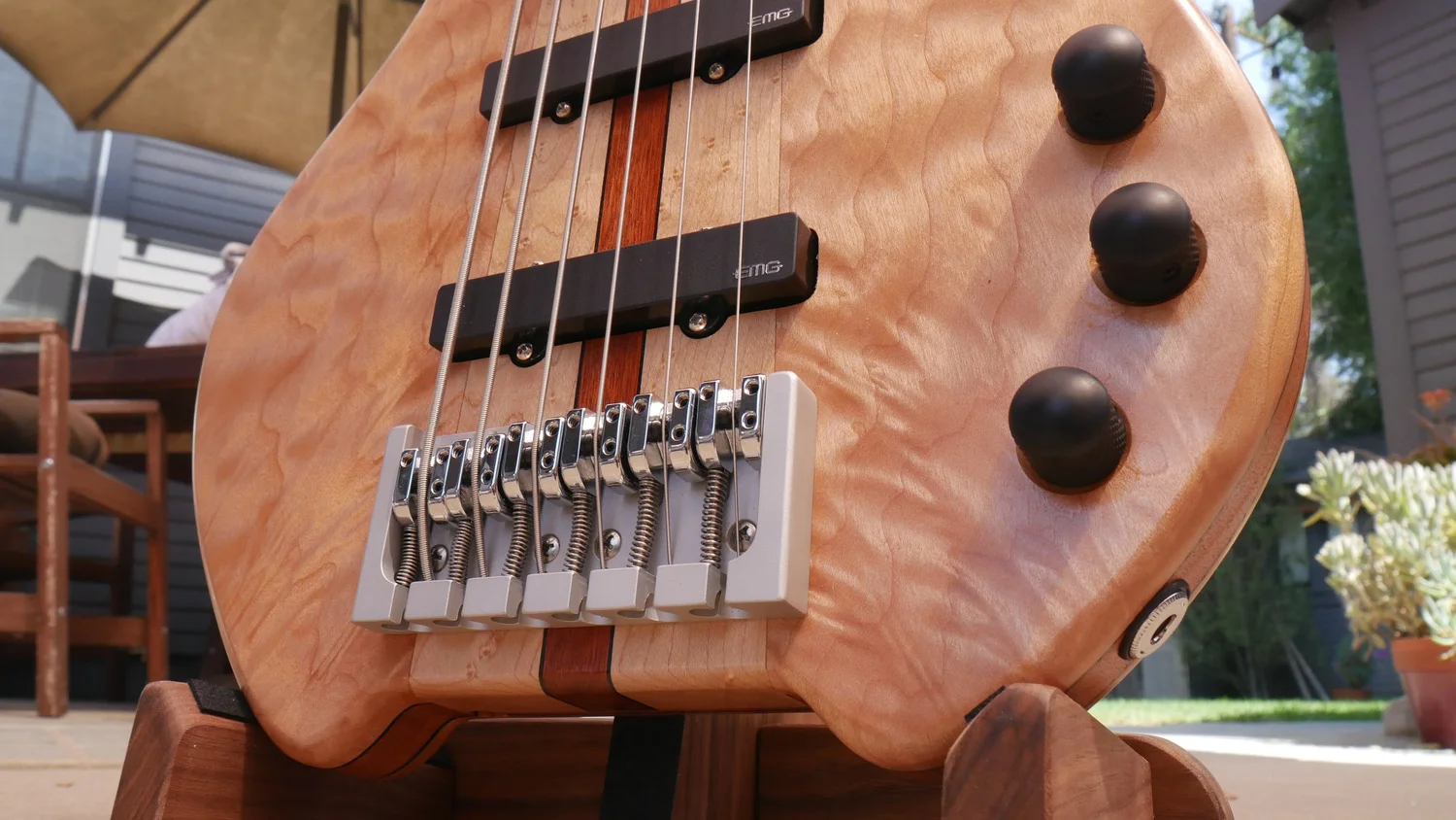 Pipe Dream Chopped 6 Bass Guitar — Pipe Dream Fretworks