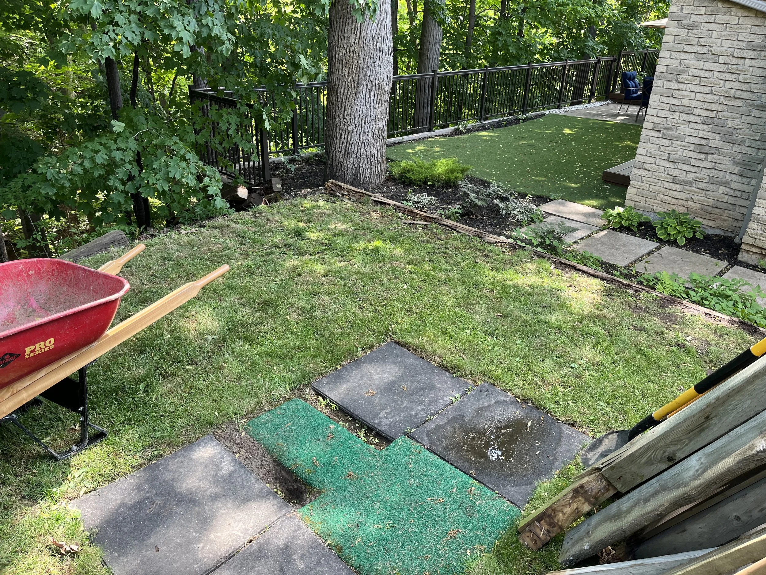 Massive Cliff Side Retaining Wall — Landscaping In Hamilton