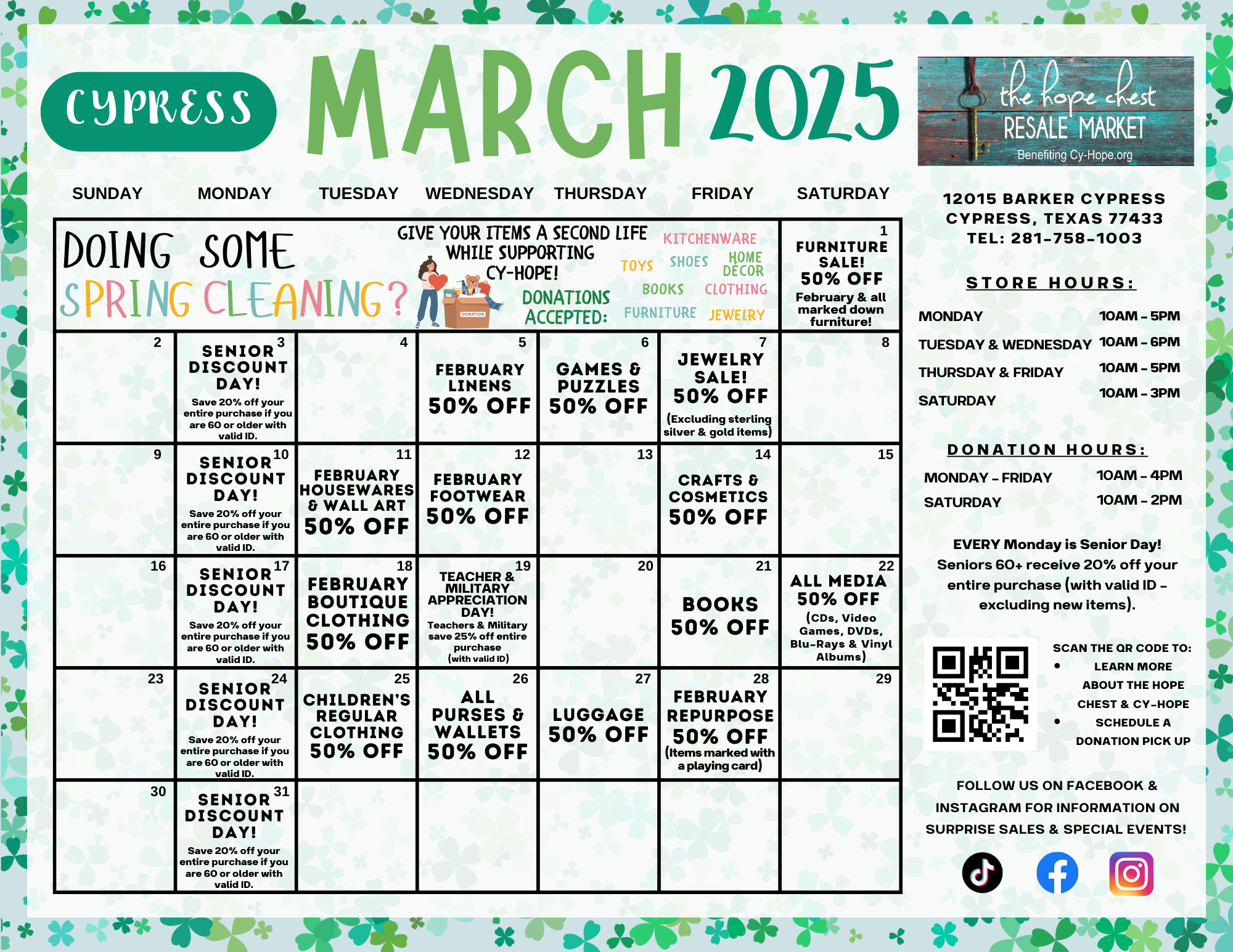 Hope Chest Cypress — Cy-Hope