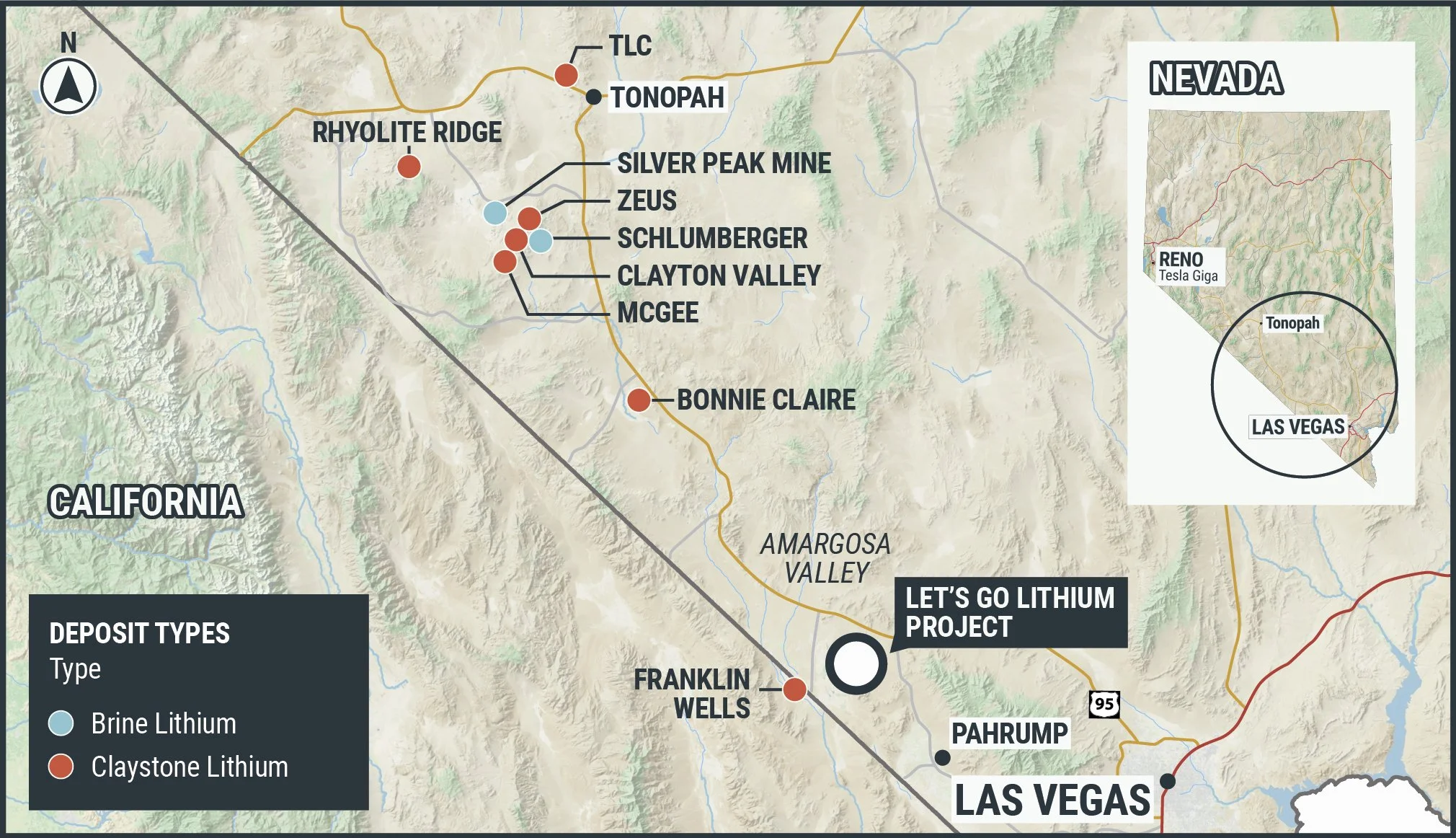 Let's Go Lithium Nevada, USA — Rover Metals
