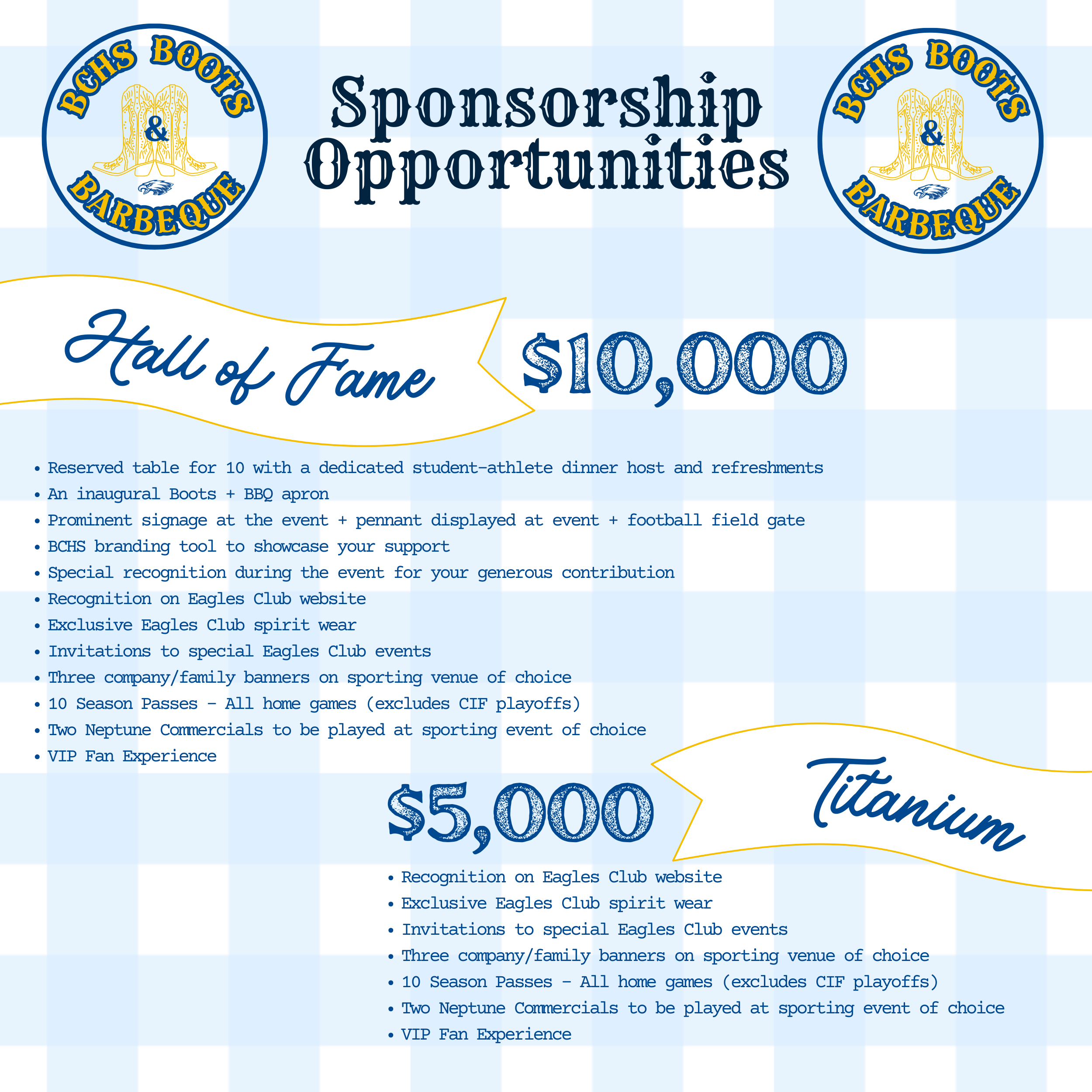 BCHS Boots & BBQ — Bakersfield Christian
