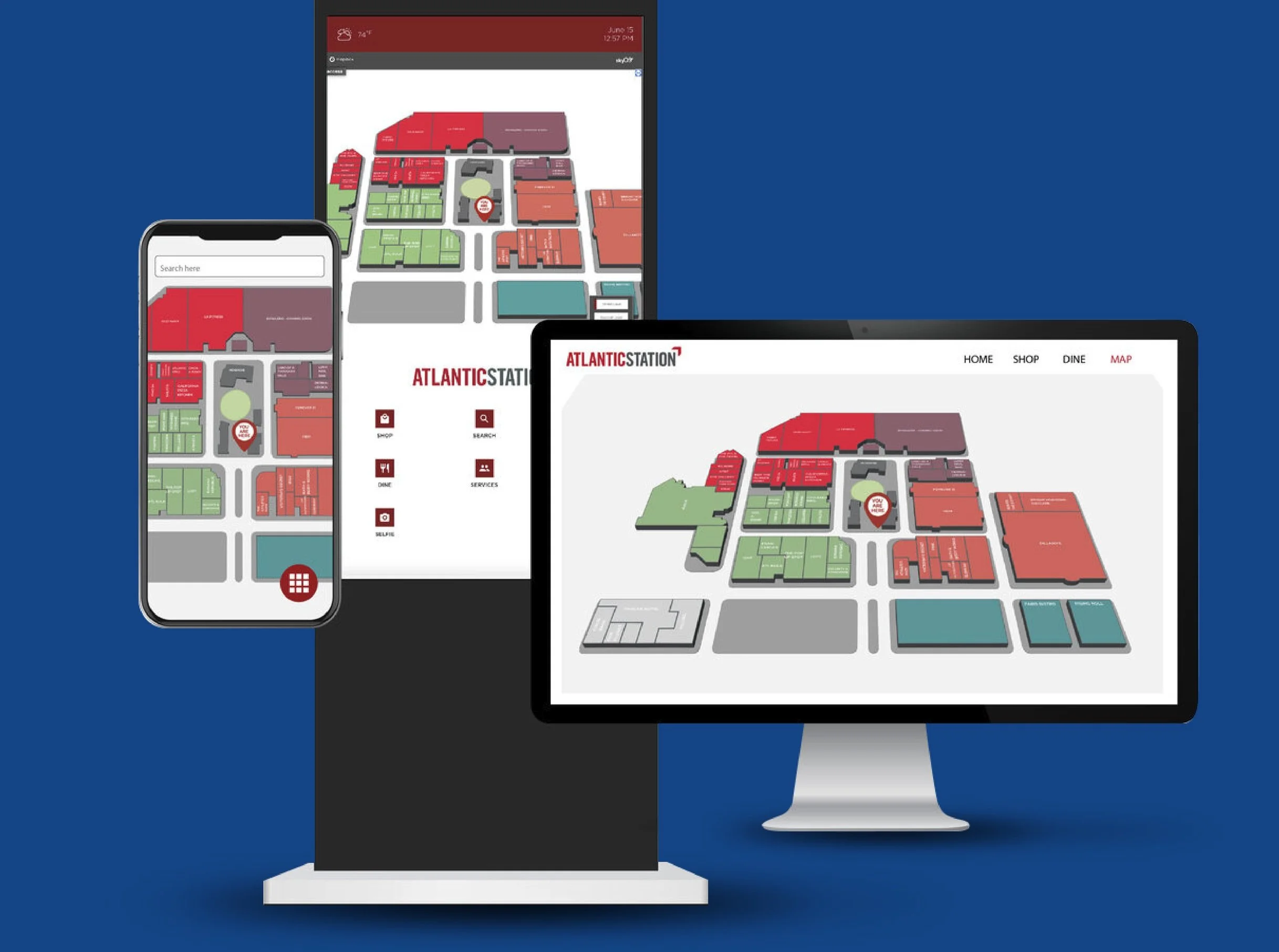 Interactive Digital Kiosk and Wayfinding Software