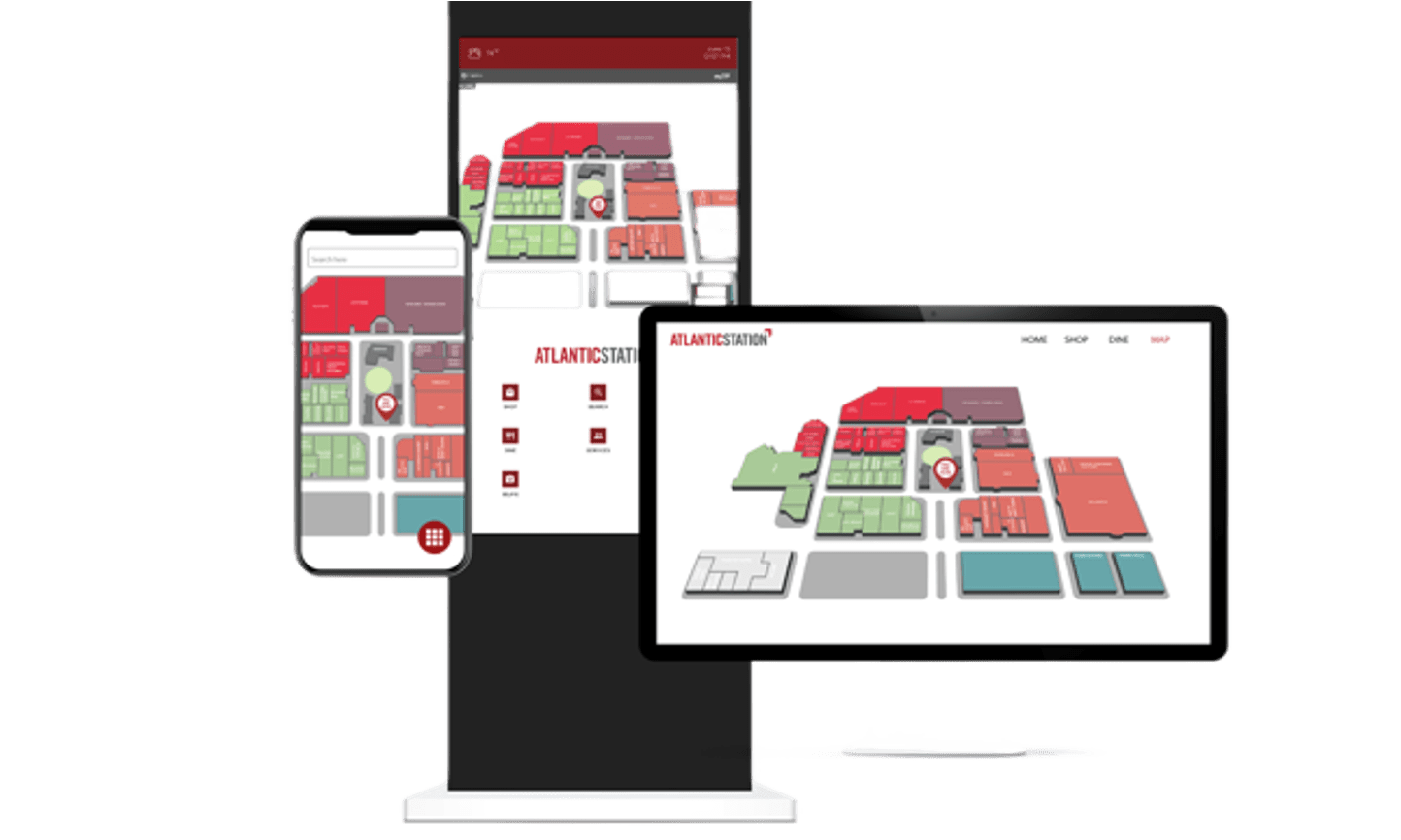 Interactive Digital Kiosk and Wayfinding Software