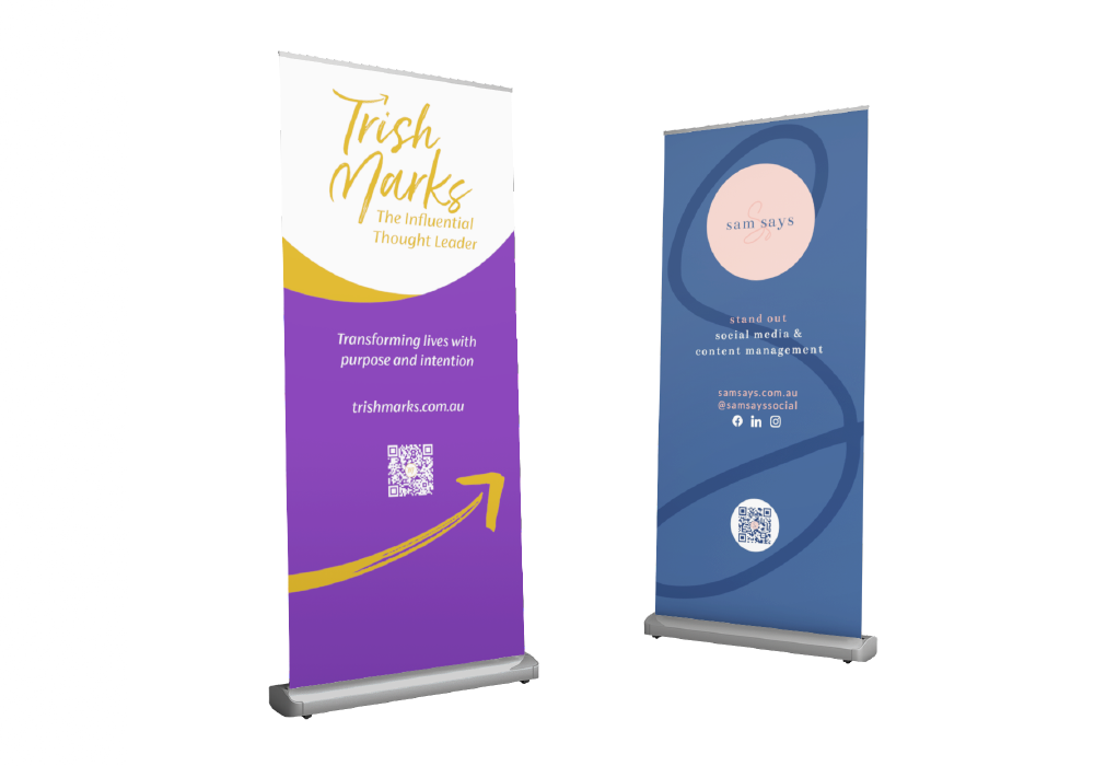 How to design a pull up banner — Blade Creative