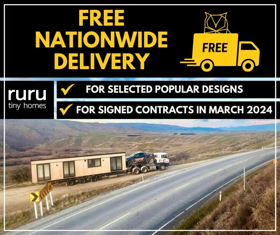 NZ Made, Ethically Built Tiny Homes - ruru tiny homes, NZ