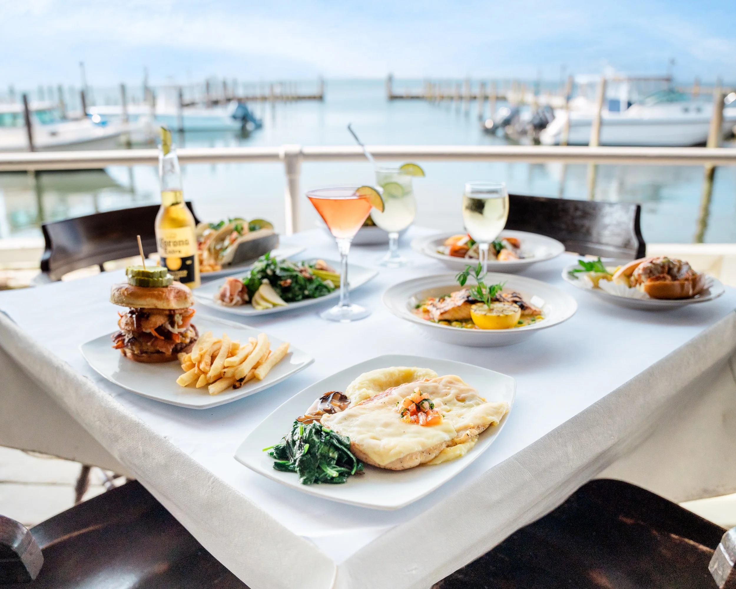 Dinner Menu — Flynn's Fire Island