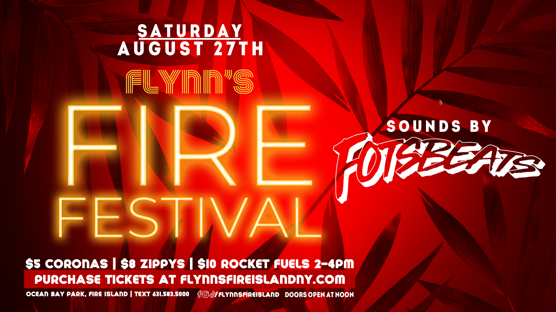 Events 1 — Flynn's Fire Island