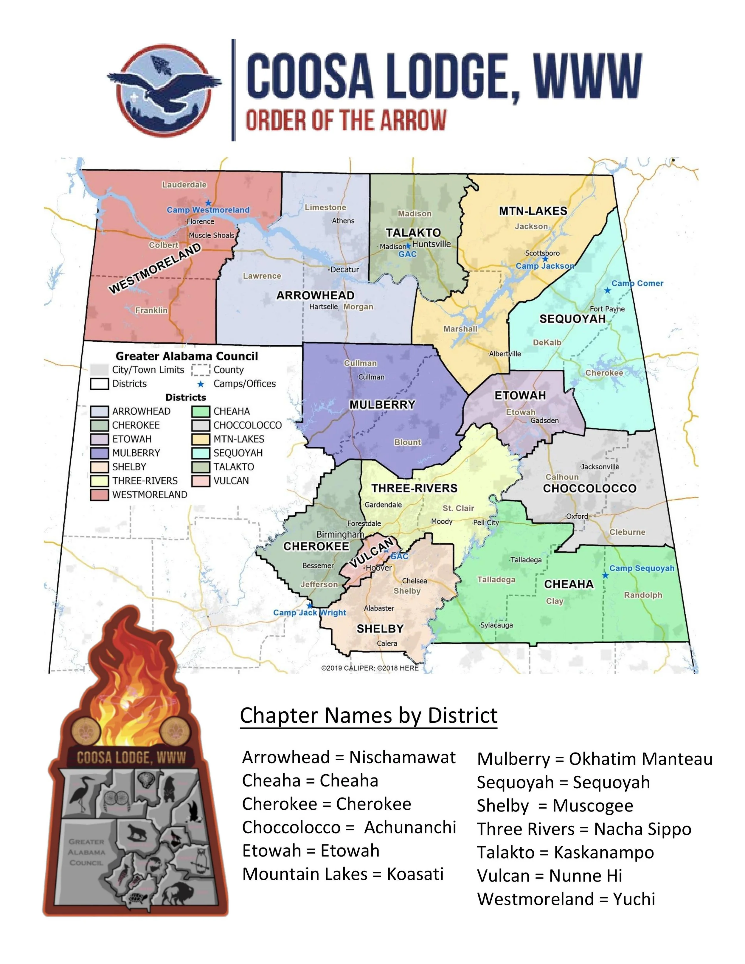 Chapter Info — Coosa Lodge