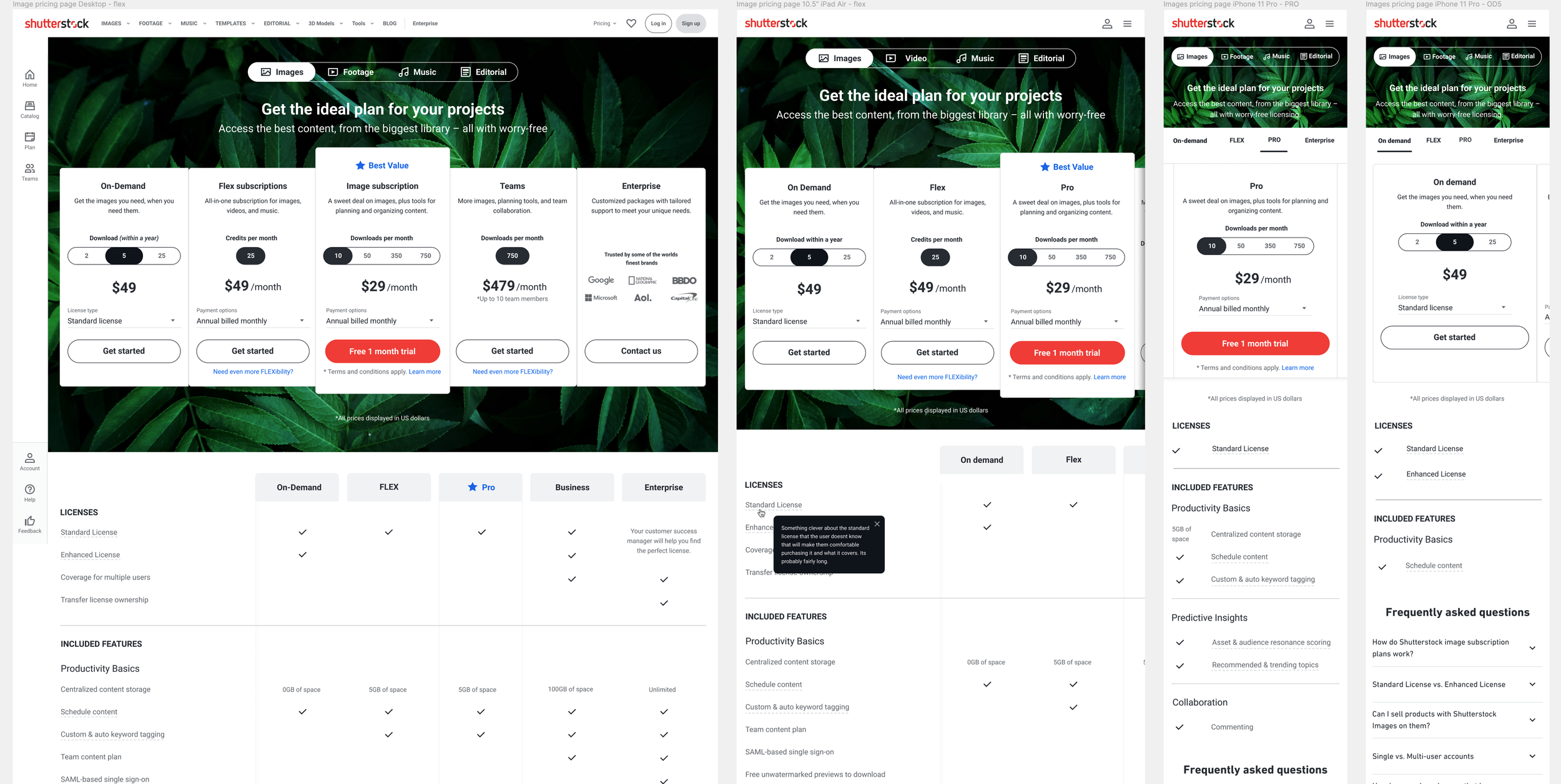 UX design portfolio — Bridget Workman