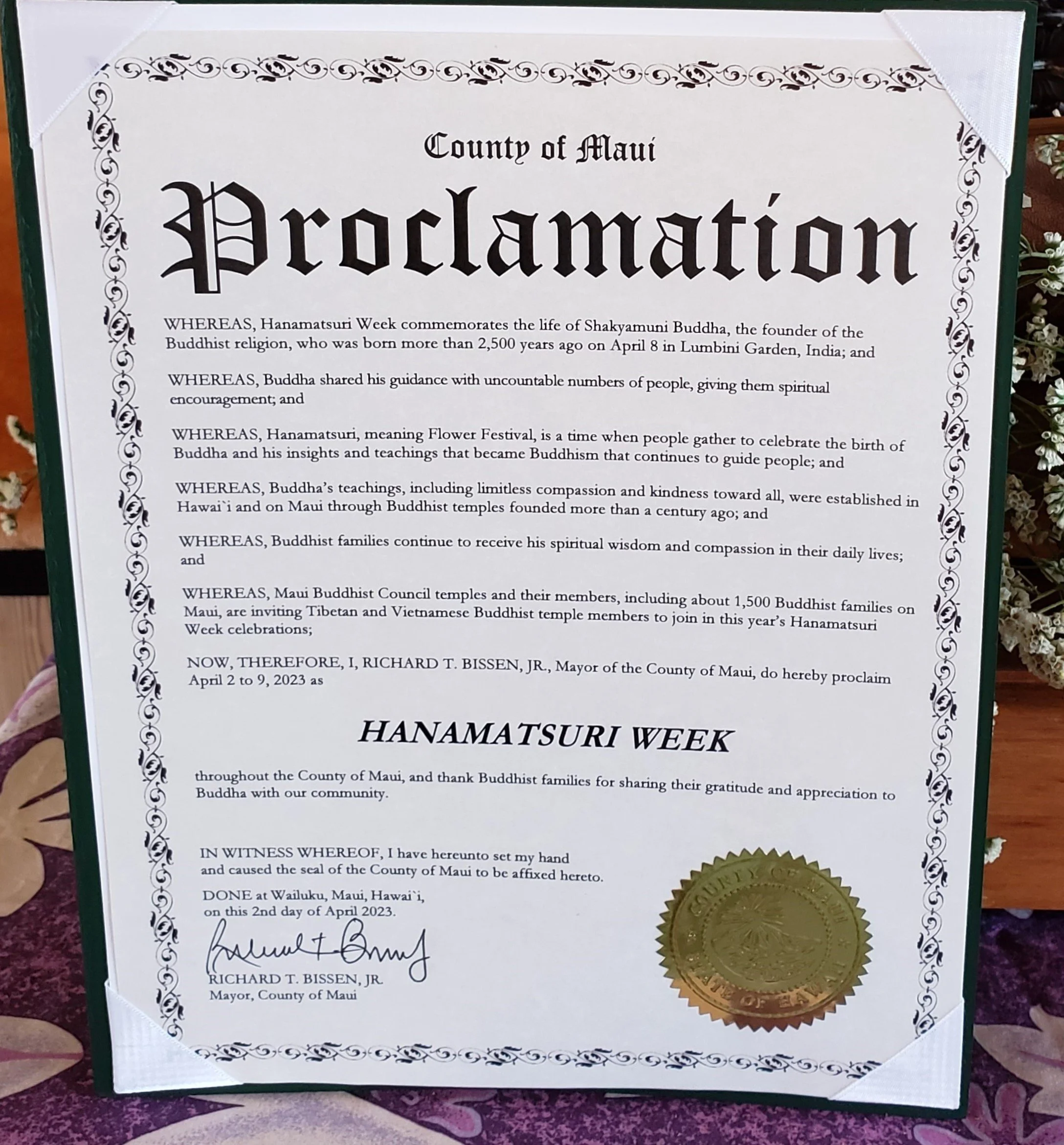 Hanamatsuri 2023 — Makawao Buddhist Temple