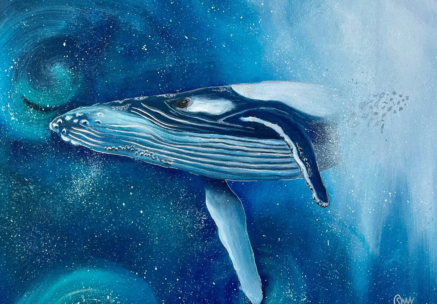 Humpback Whale Painting