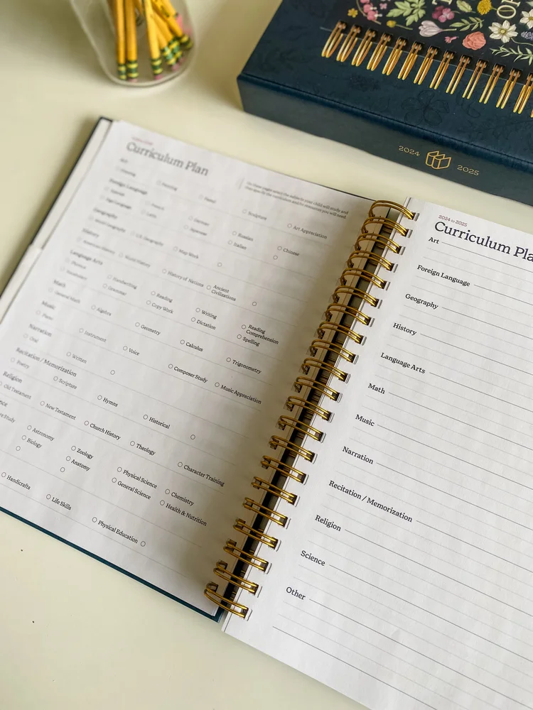 2024-2025 Homeschool Planner + Tips for Planning a Homeschool Year ...