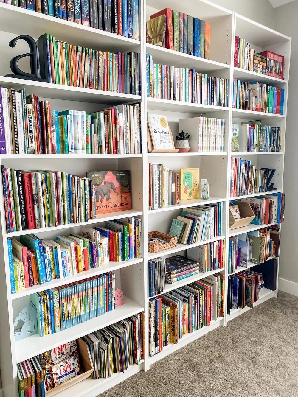 Homeschool Book Organization : Home-Centered Learning