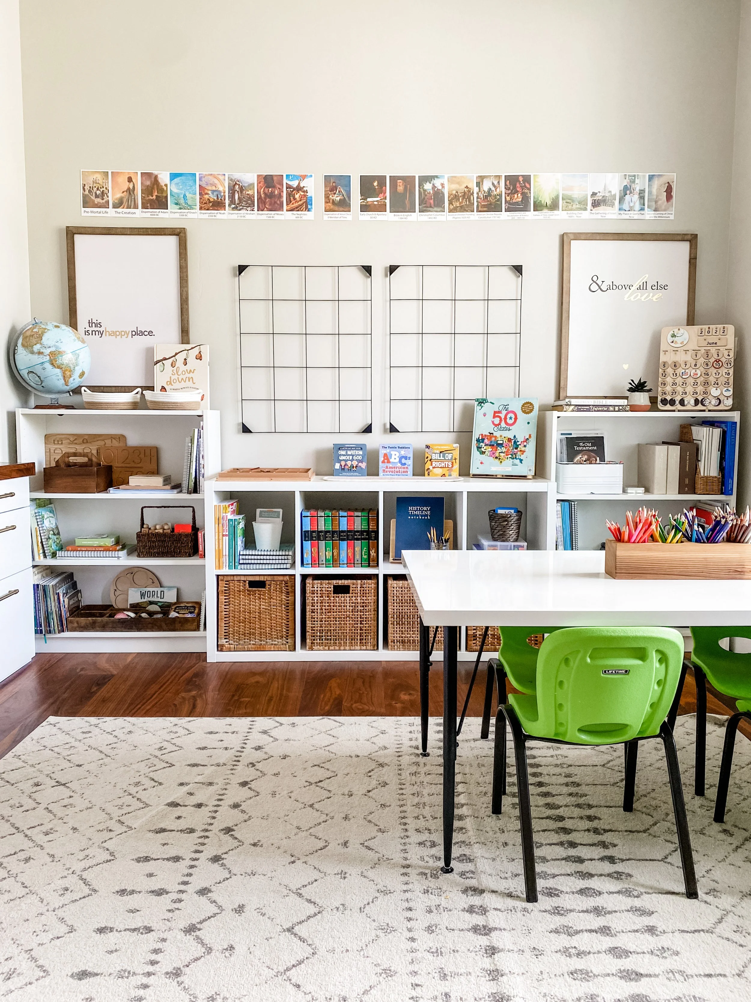 Our Homeschool Room Home Centered Learning