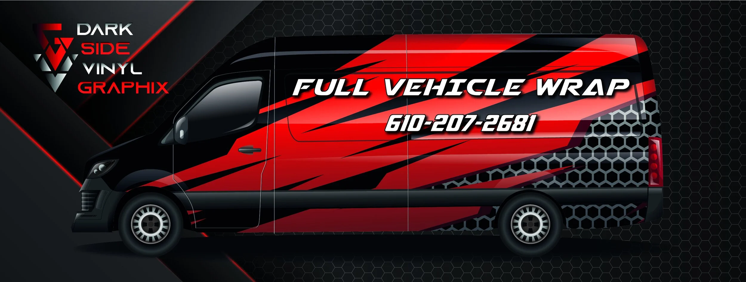Vehicles Lettering & Wraps — Dark Side Vinyl Graphix
