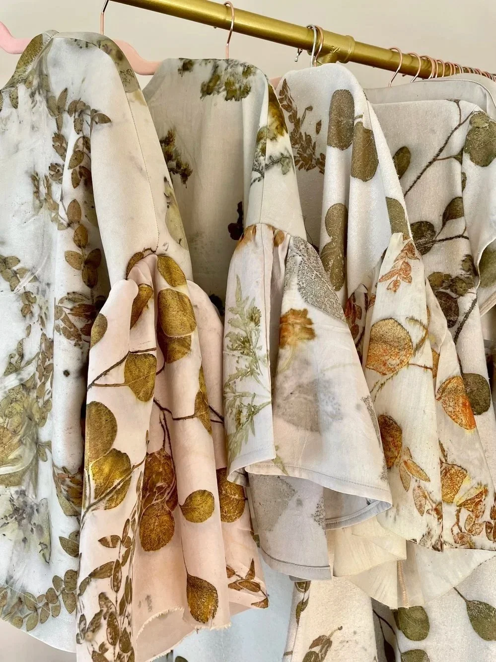 Printing Red with Eucalyptus | Botanical Prints on Silk & Wool — FLORA ...