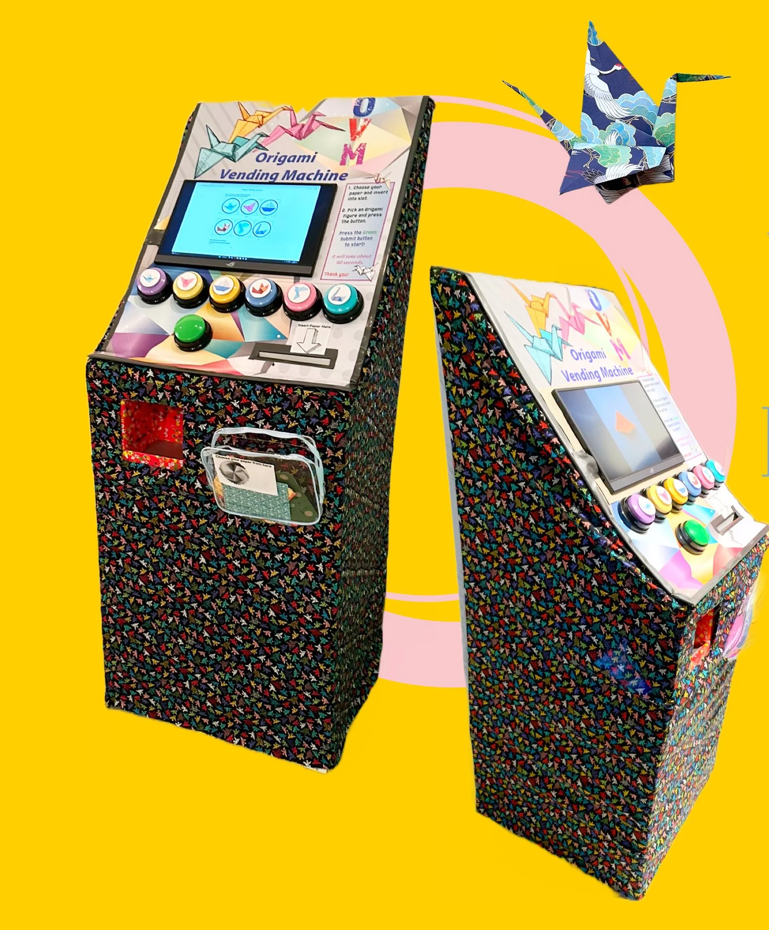 Origami Vending Machine — Sok Song