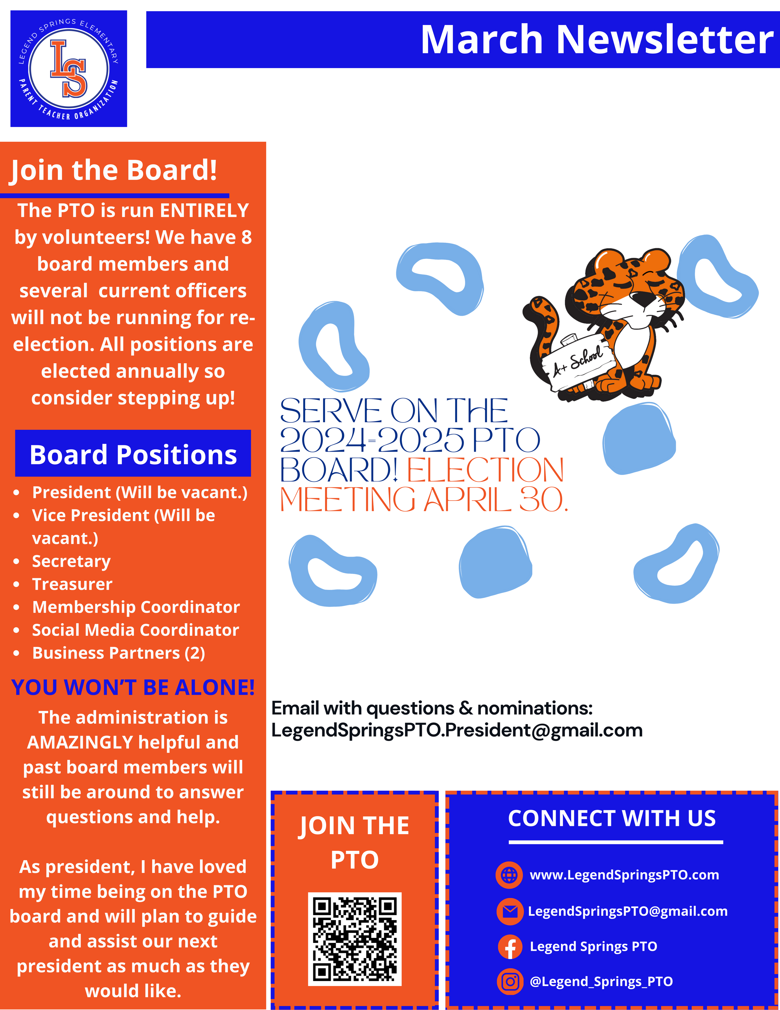 Legend Springs PTO