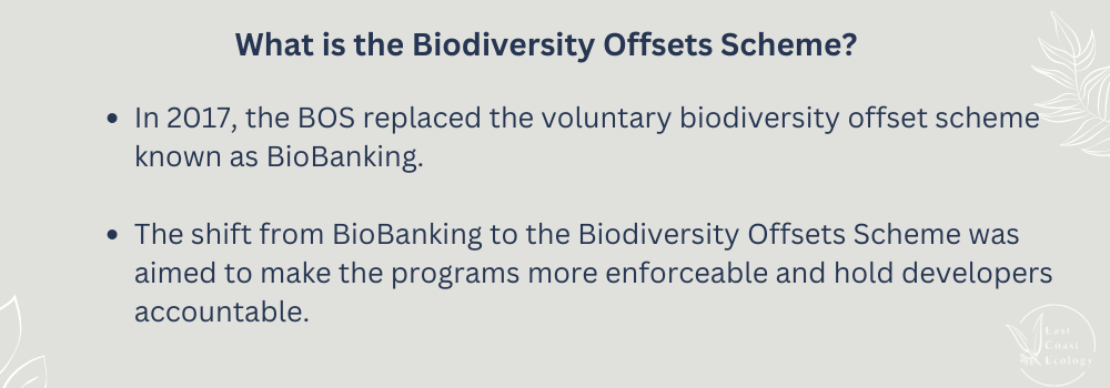 Biodiversity Credits NSW Guide – East Coast Ecology