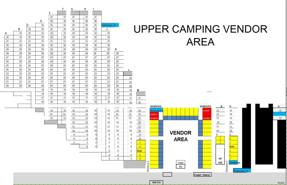 Oregon Camping Map