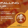 “Falling Up” Auction Runs Oct 28 - Nov 2 — The Etheridge Foundation