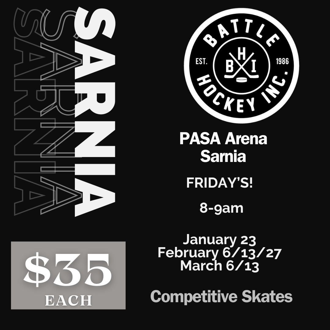 Upcoming Skates — Battle Hockey Inc.