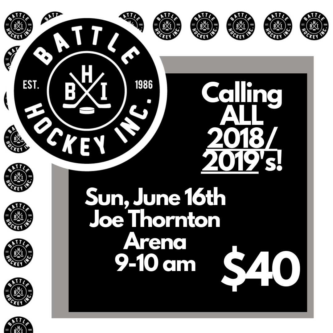Upcoming Skates — Battle Hockey Inc.