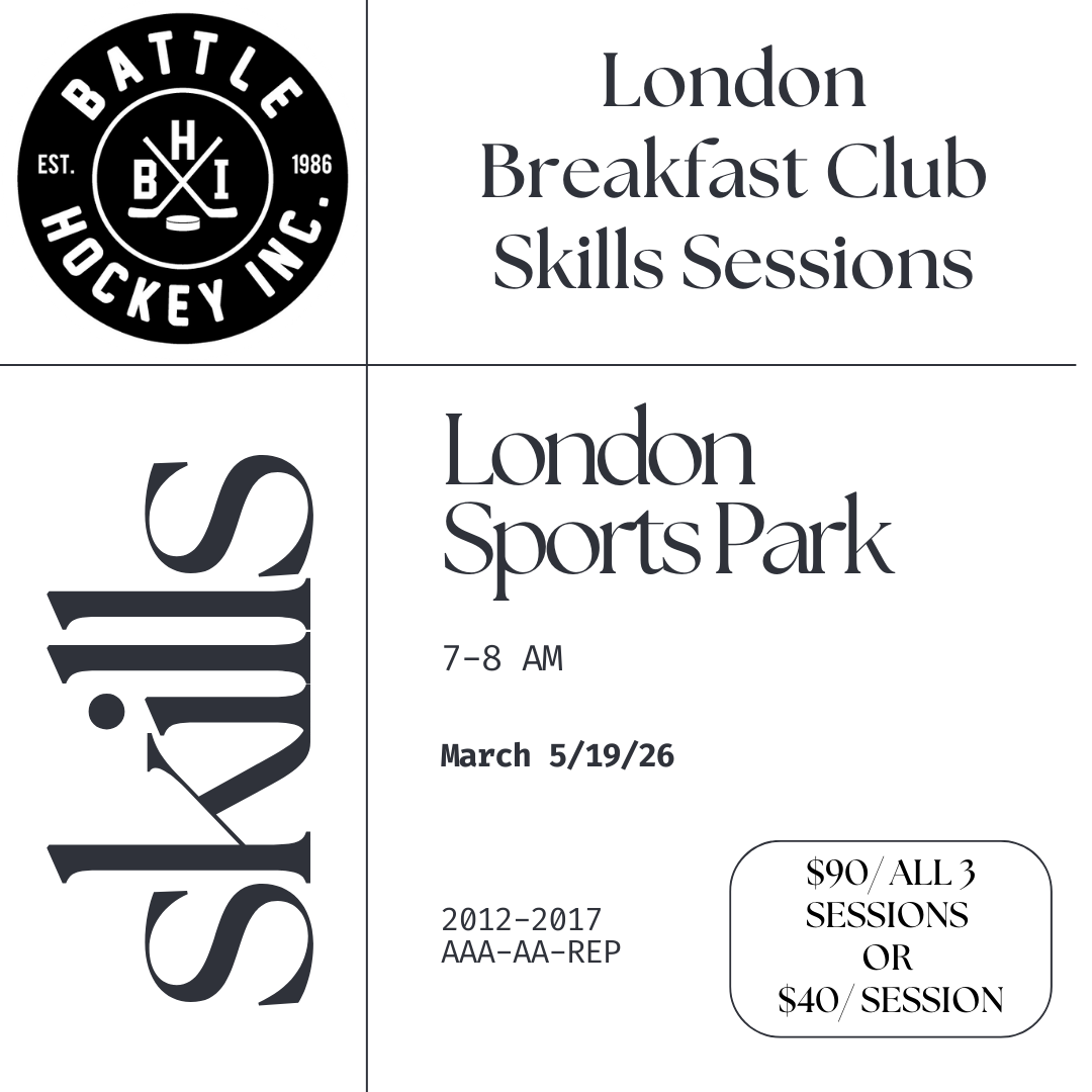 Upcoming Skates — Battle Hockey Inc.